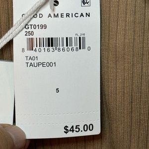 Good American | Tops | Good American Chunky Ribbed Tank | Poshmark